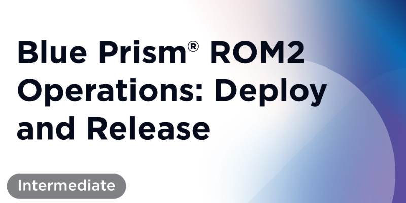 Blue Prism University | Course Overview