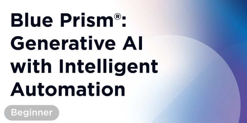 Blue Prism University | Course Overview