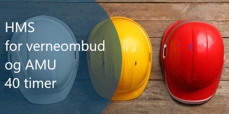 HMS for verneombud og AMU – 40 timer | Simployer