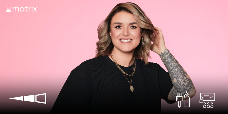 MATRIX | BESPOKE SHORT HAIR WITH COLOUR| LEIGH LEGANO | L’Oréal ACCESS