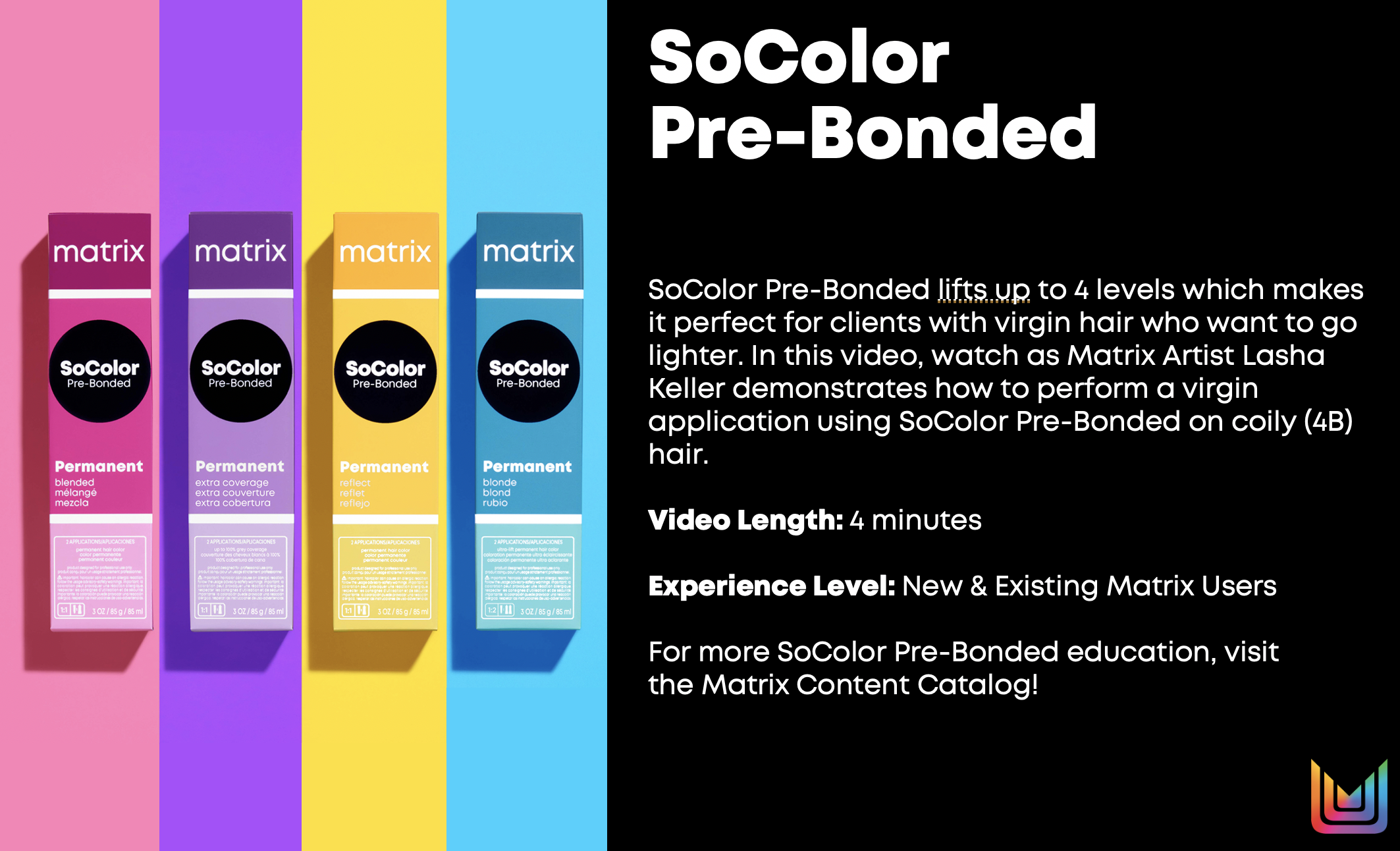 HOW TO APPLY SOCOLOR PRE-BONDED: VIRGIN APPLICATION | MATRIX | L’Oréal ...