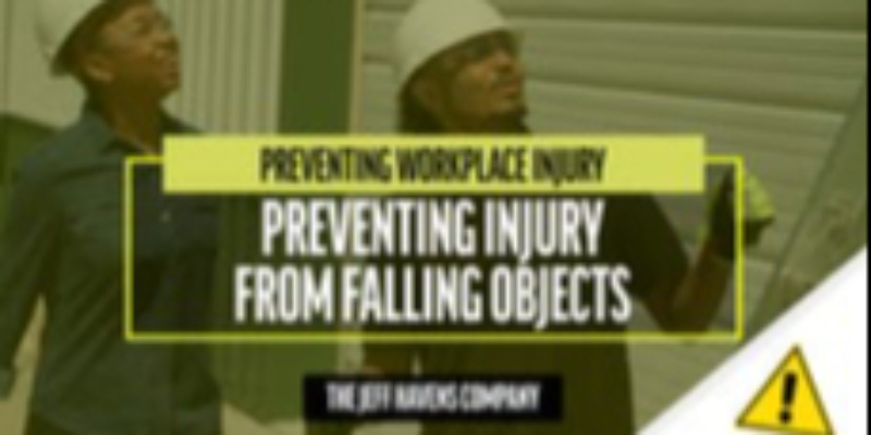 Preventing Workplace Injury: Falling Objects