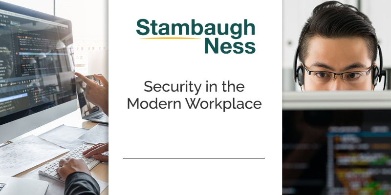 Security in the Modern Workplace